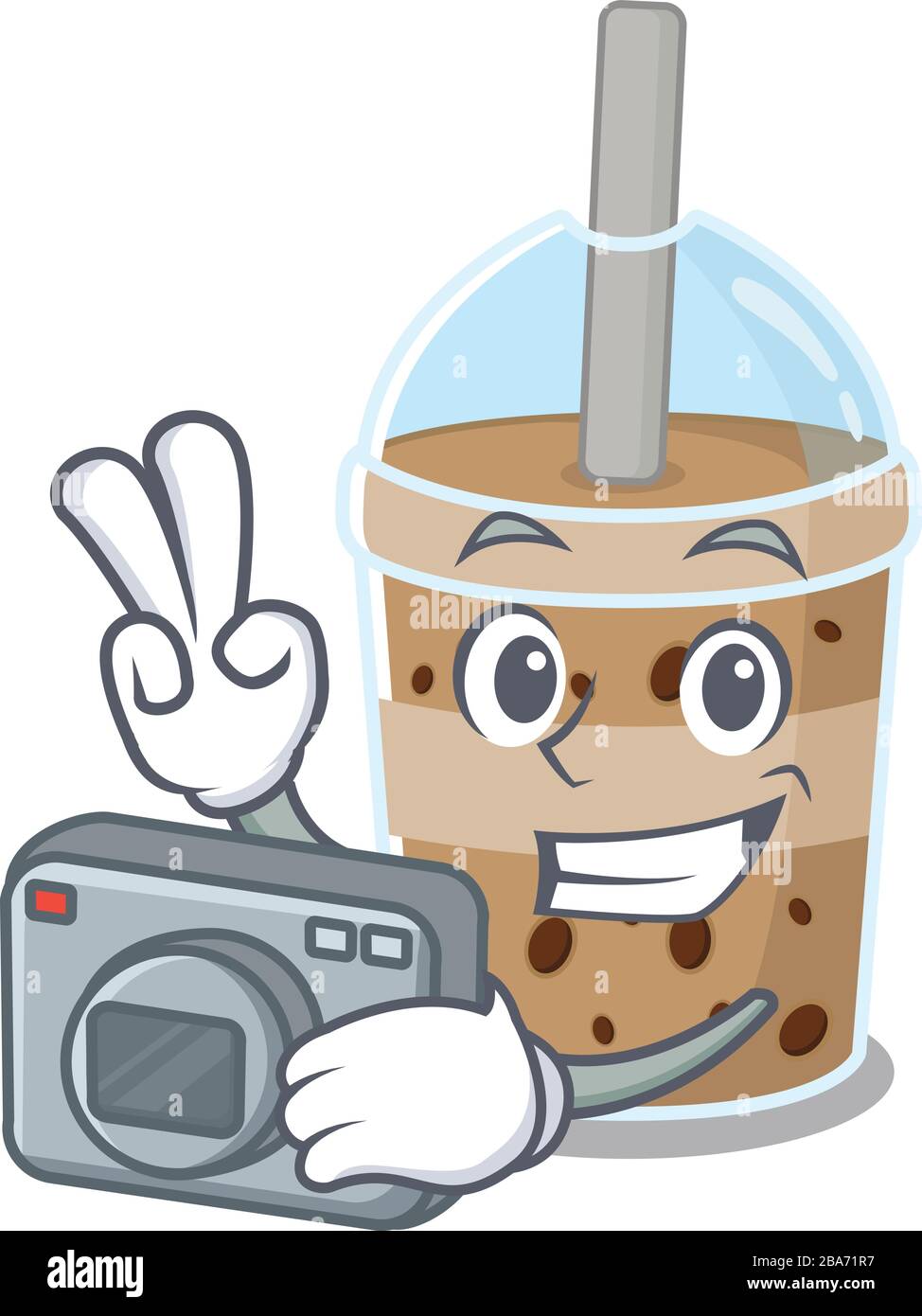 Camera tea photography Stock Vector Images - Alamy