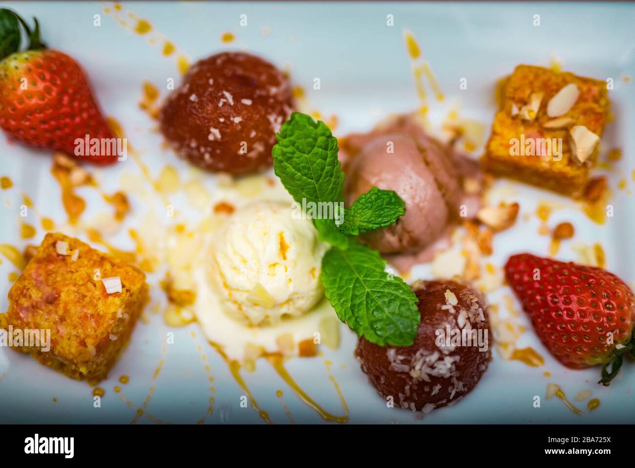 Gulab jamun is a milk-solid-based sweet from the Indian subcontinent ...