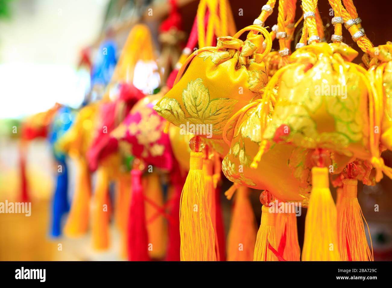 Traditional Chinese pendant，A close-up Stock Photo - Alamy