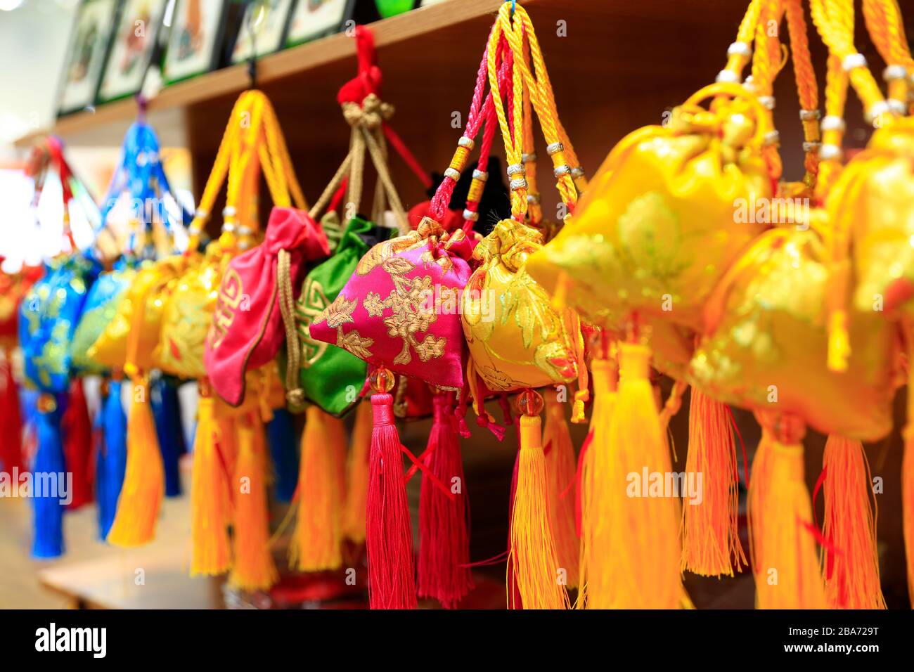 Traditional Chinese pendant，A close-up Stock Photo - Alamy