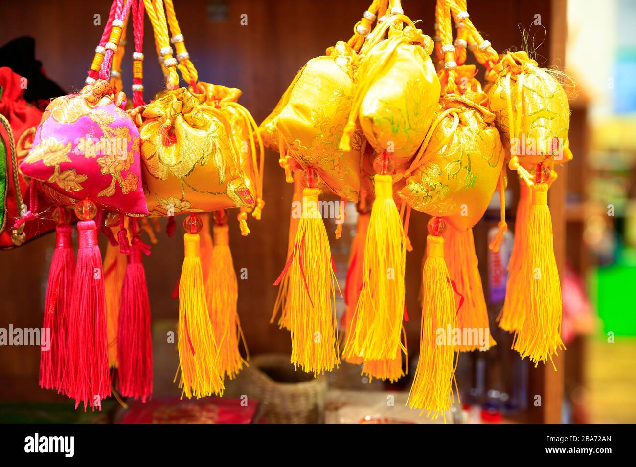 Traditional Chinese pendant，A close-up Stock Photo - Alamy