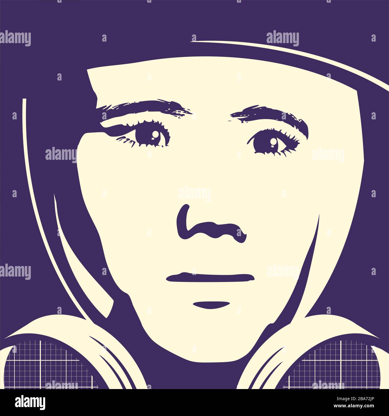 Man face mask fear Stock Vector Images - Alamy