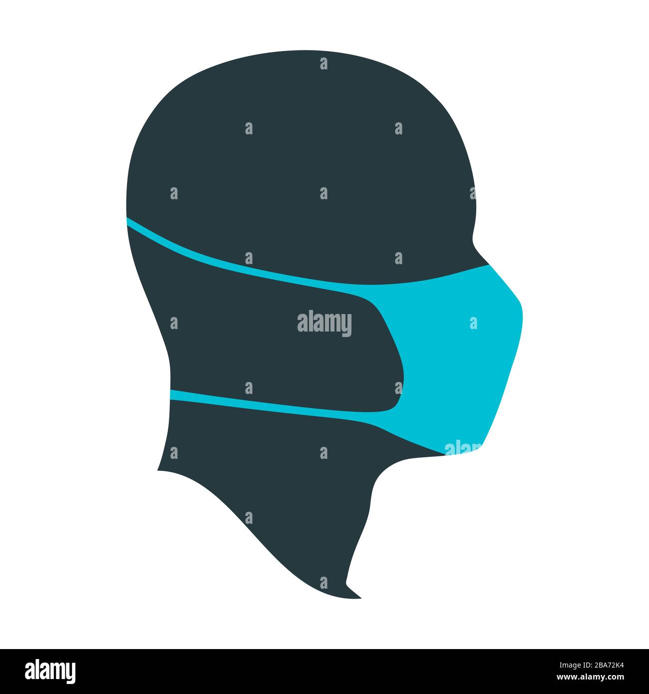 human wearing a medical mask Stock Vector Image & Art - Alamy