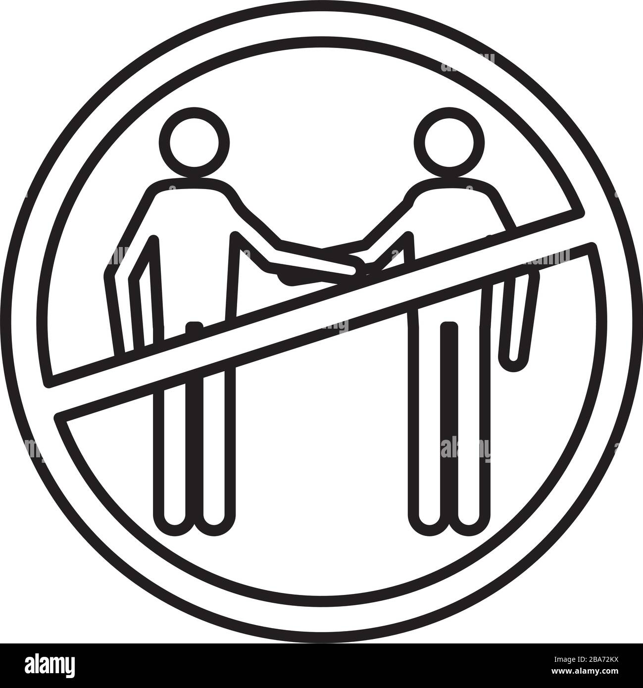 Forbidding signal Black and White Stock Photos & Images - Alamy