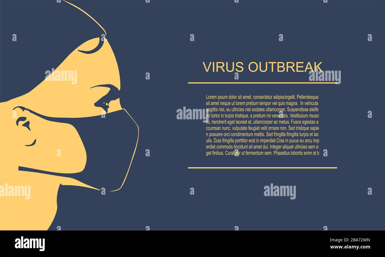 human wearing a medical mask Stock Vector Image & Art - Alamy