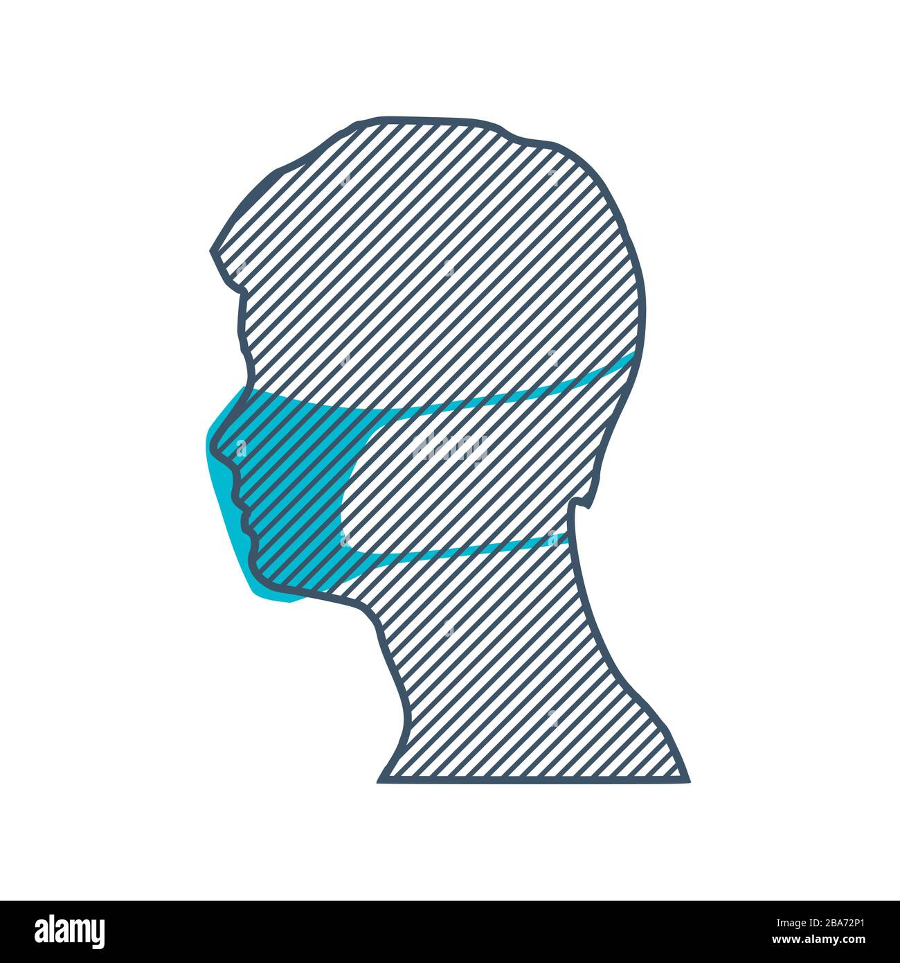 human wearing a medical mask Stock Vector Image & Art - Alamy
