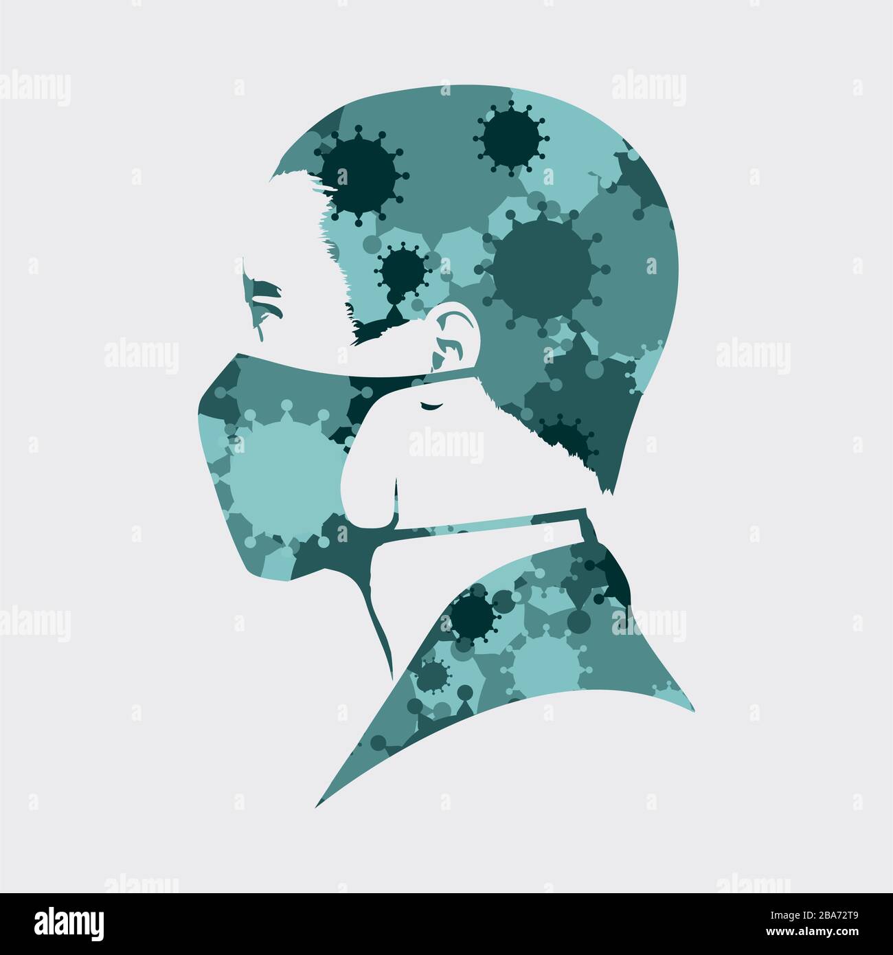 Male surgeon wearing mask Stock Vector Images - Alamy