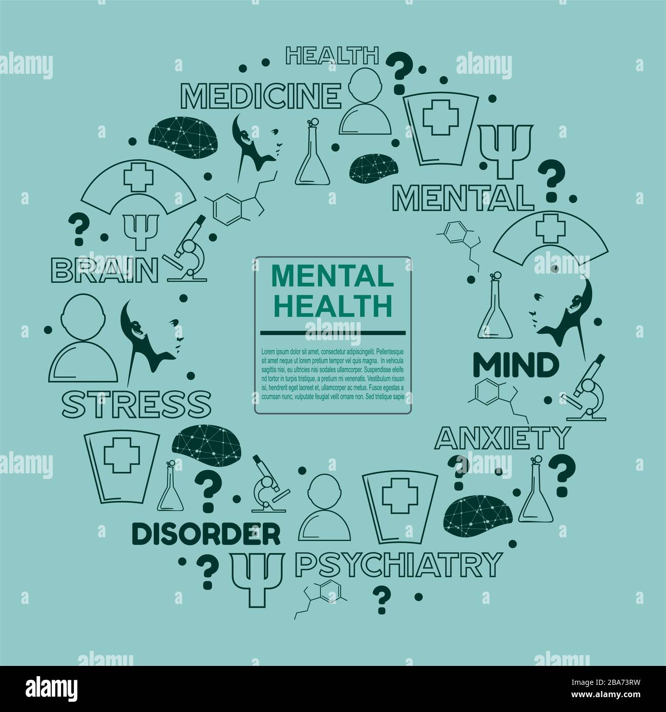 Medical concept illustration Stock Vector Image & Art - Alamy