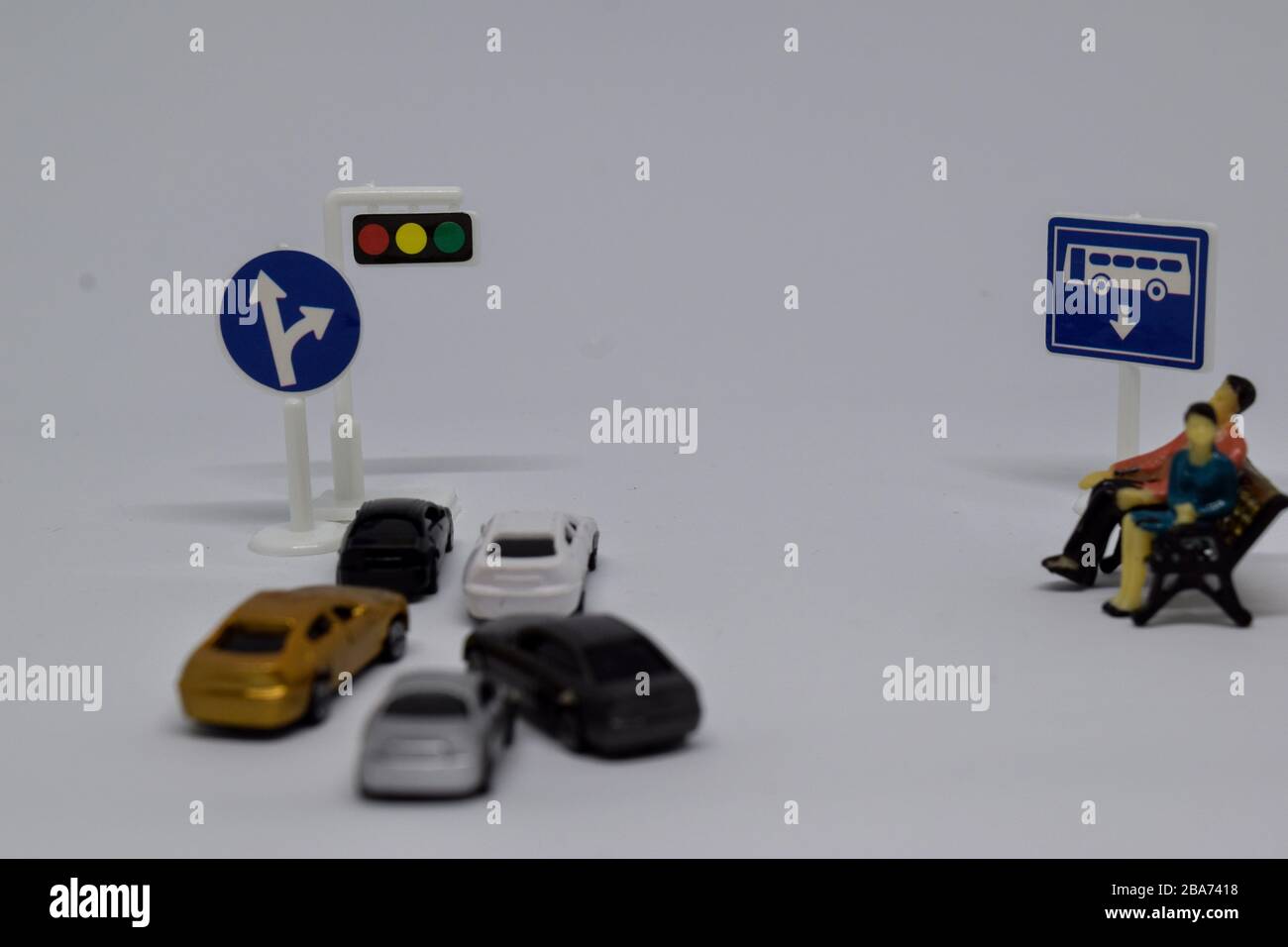 Traffic miniature figurine hi-res stock photography and images - Alamy