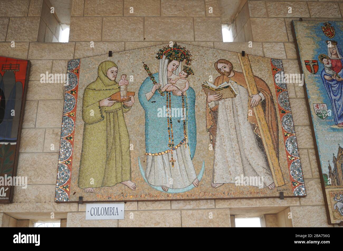 Basilica of the Annunciation in Nazareth, Israel Stock Photo - Alamy