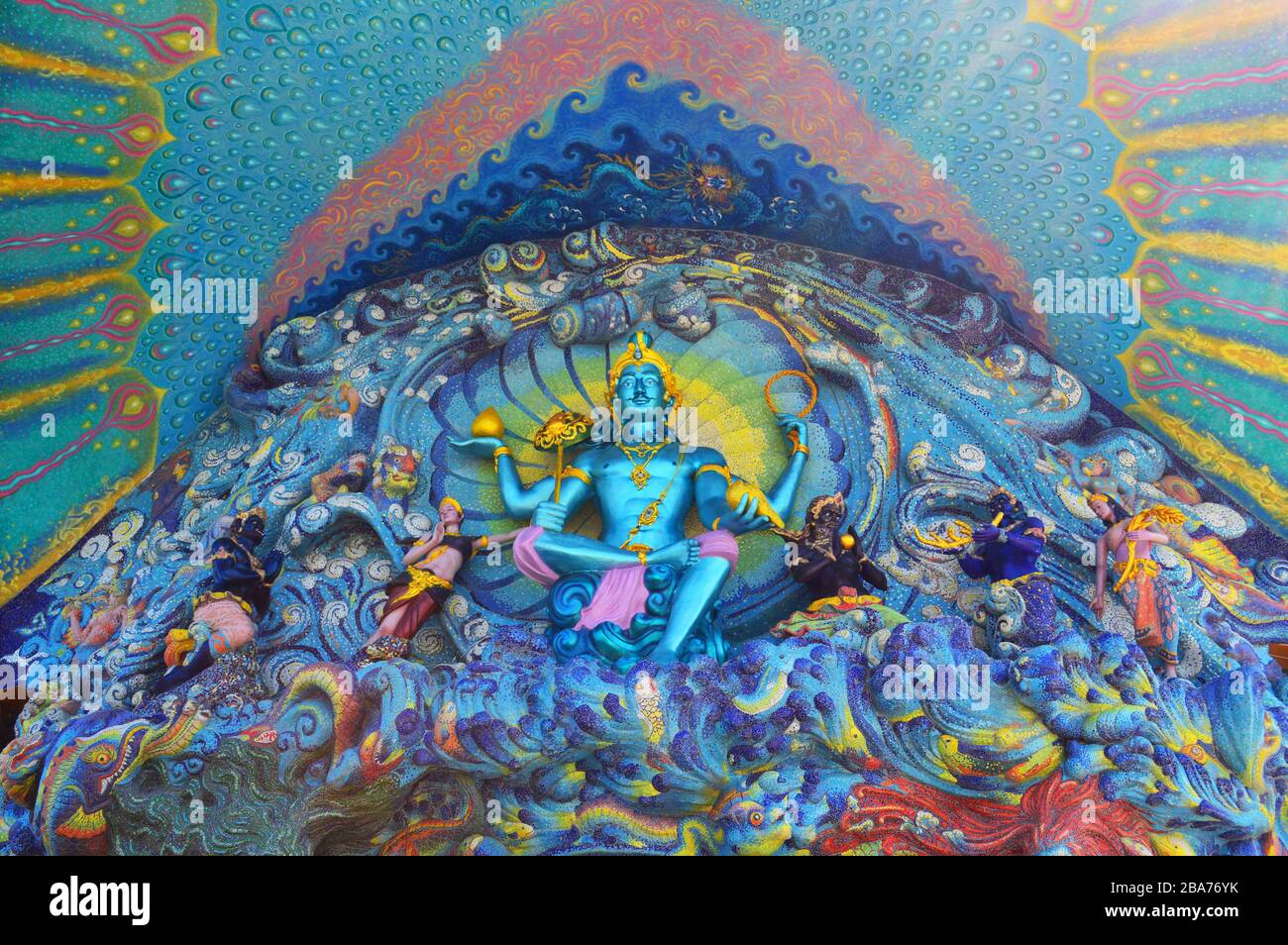 Painting work art of an angel due to legend Stock Photo - Alamy