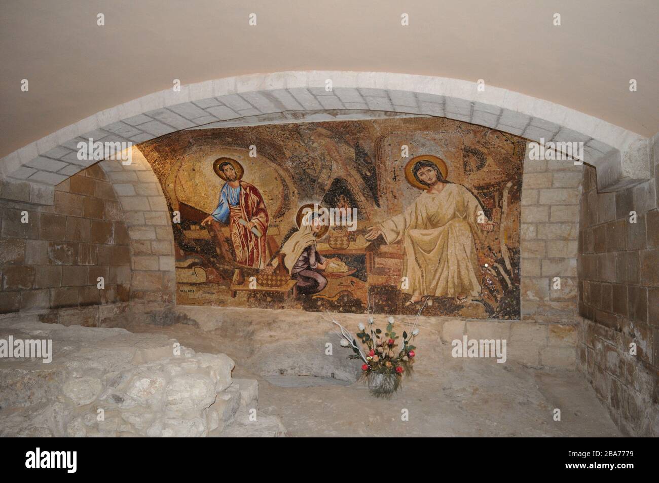 Basilica of the Annunciation in Nazareth, Israel Stock Photo - Alamy