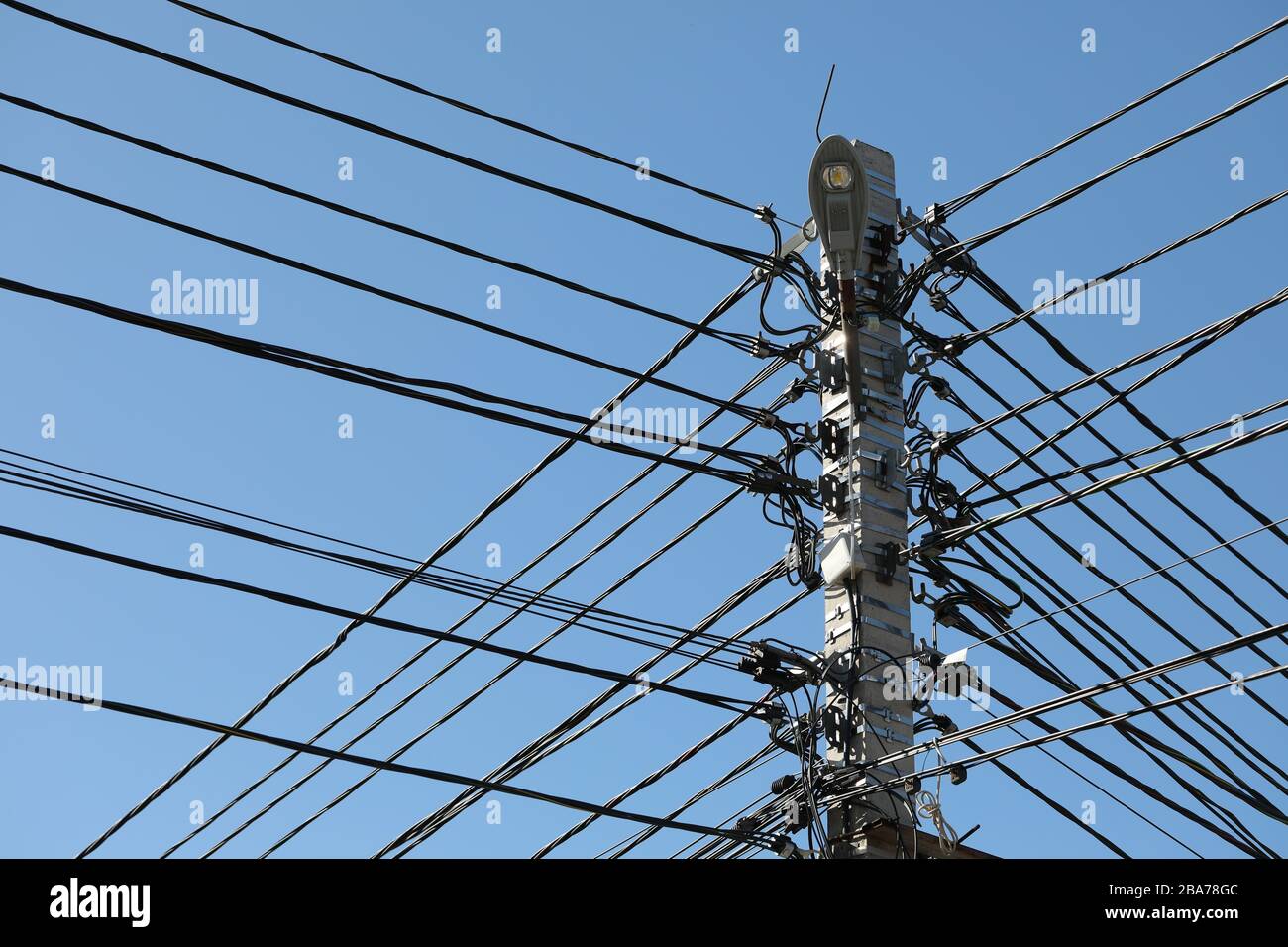 The mainstay of transmission lines with many wires is fiber optic ...