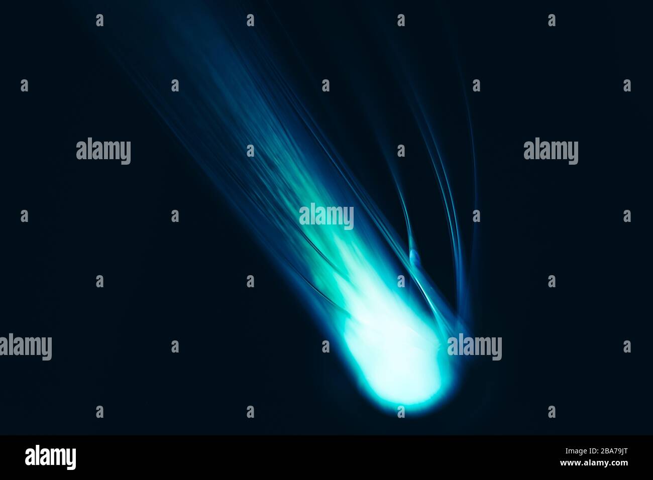 Beautiful abstract blue collapse background on a dark Stock Photo - Alamy