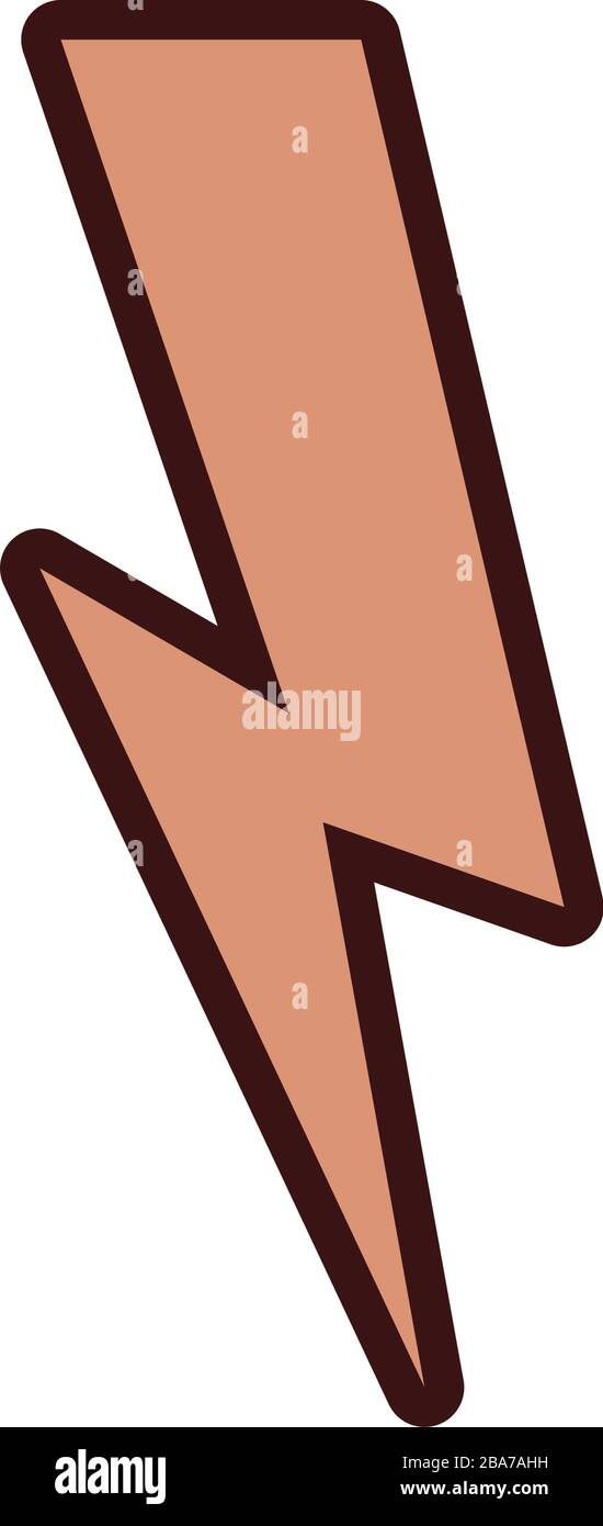 power ray line and fill icon Stock Vector Image & Art - Alamy