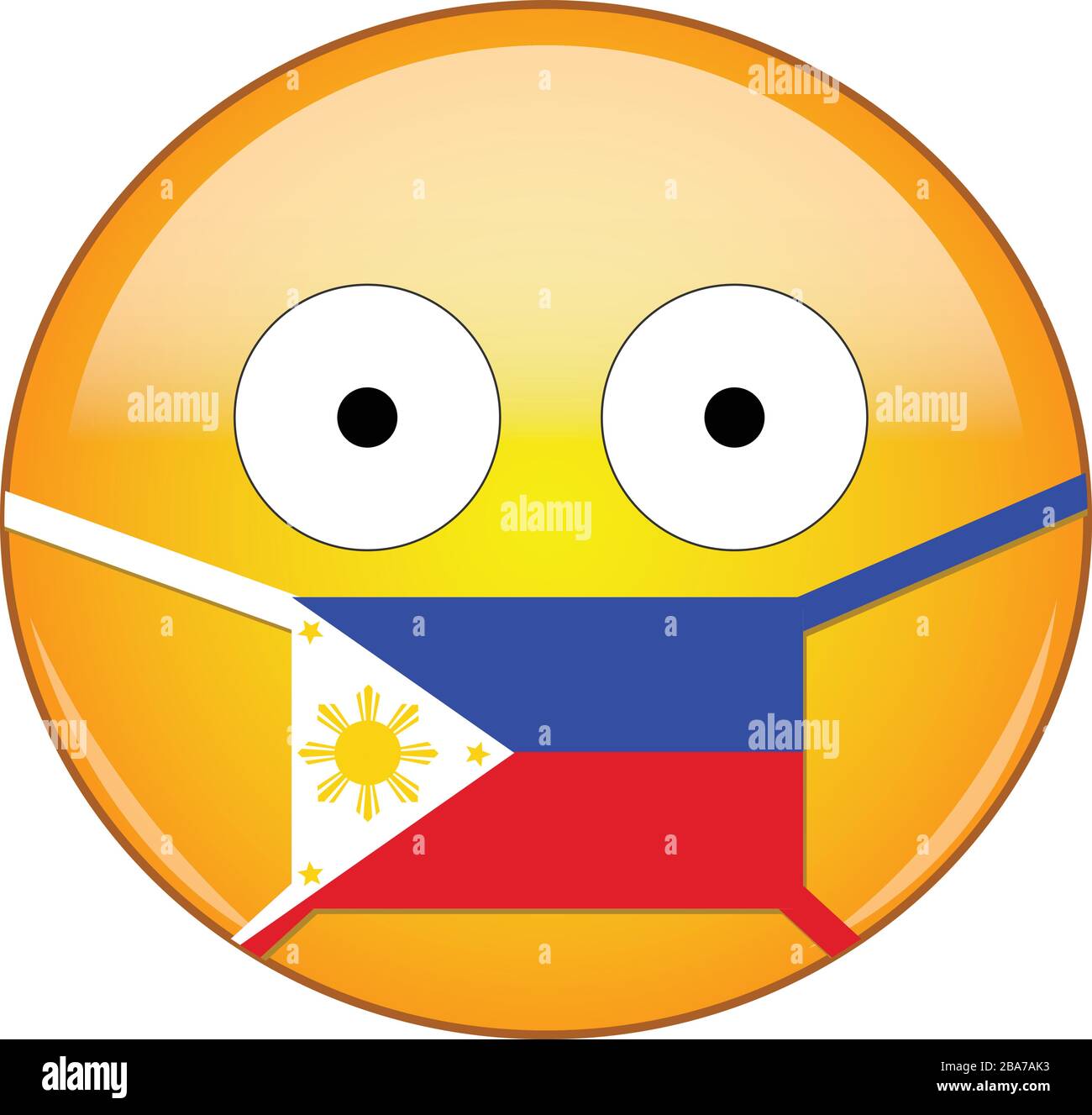Emoji Holding Philippines Flag Emoticon Waving National Flag Of ...