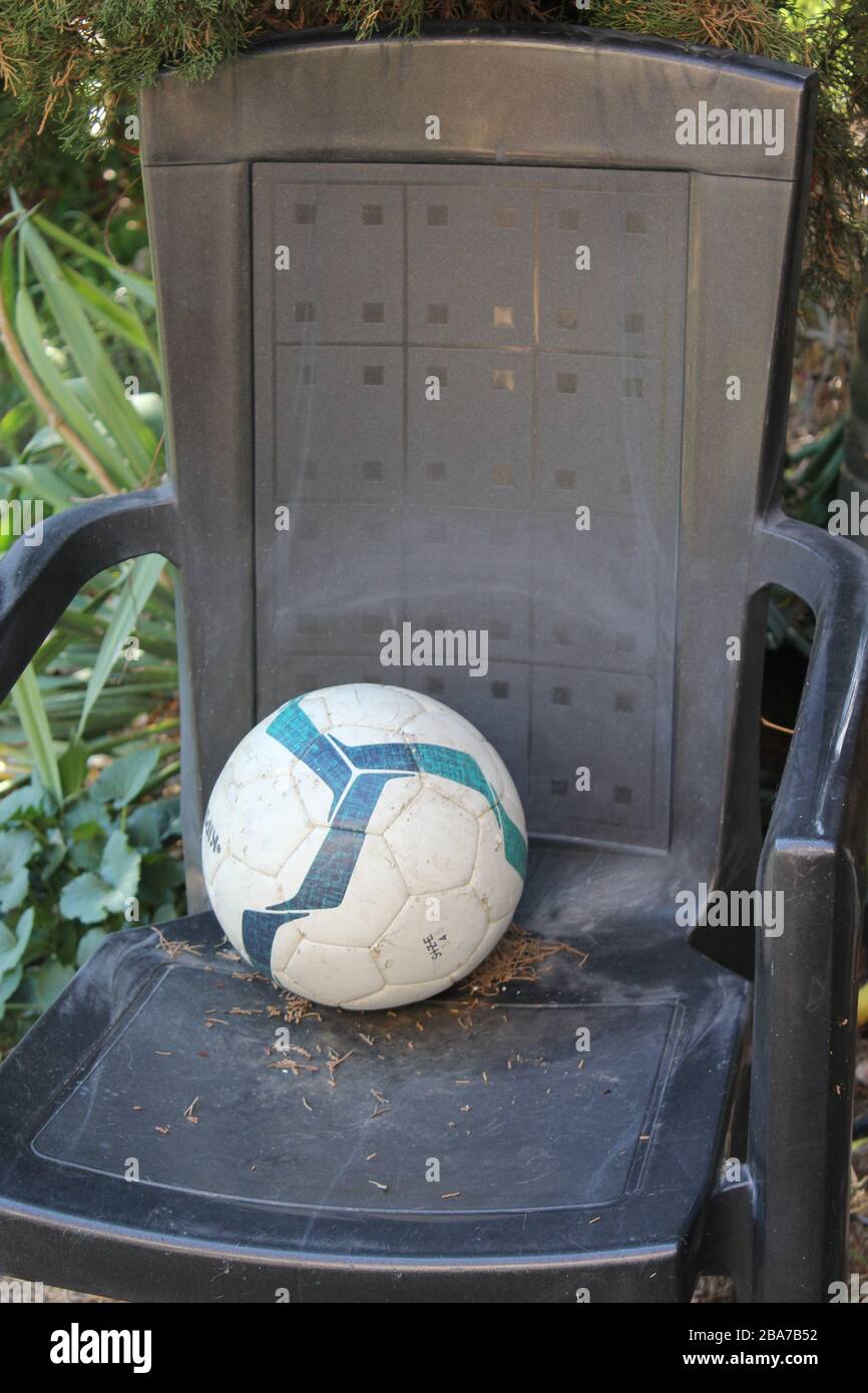 Football chair hi-res stock photography and images - Alamy
