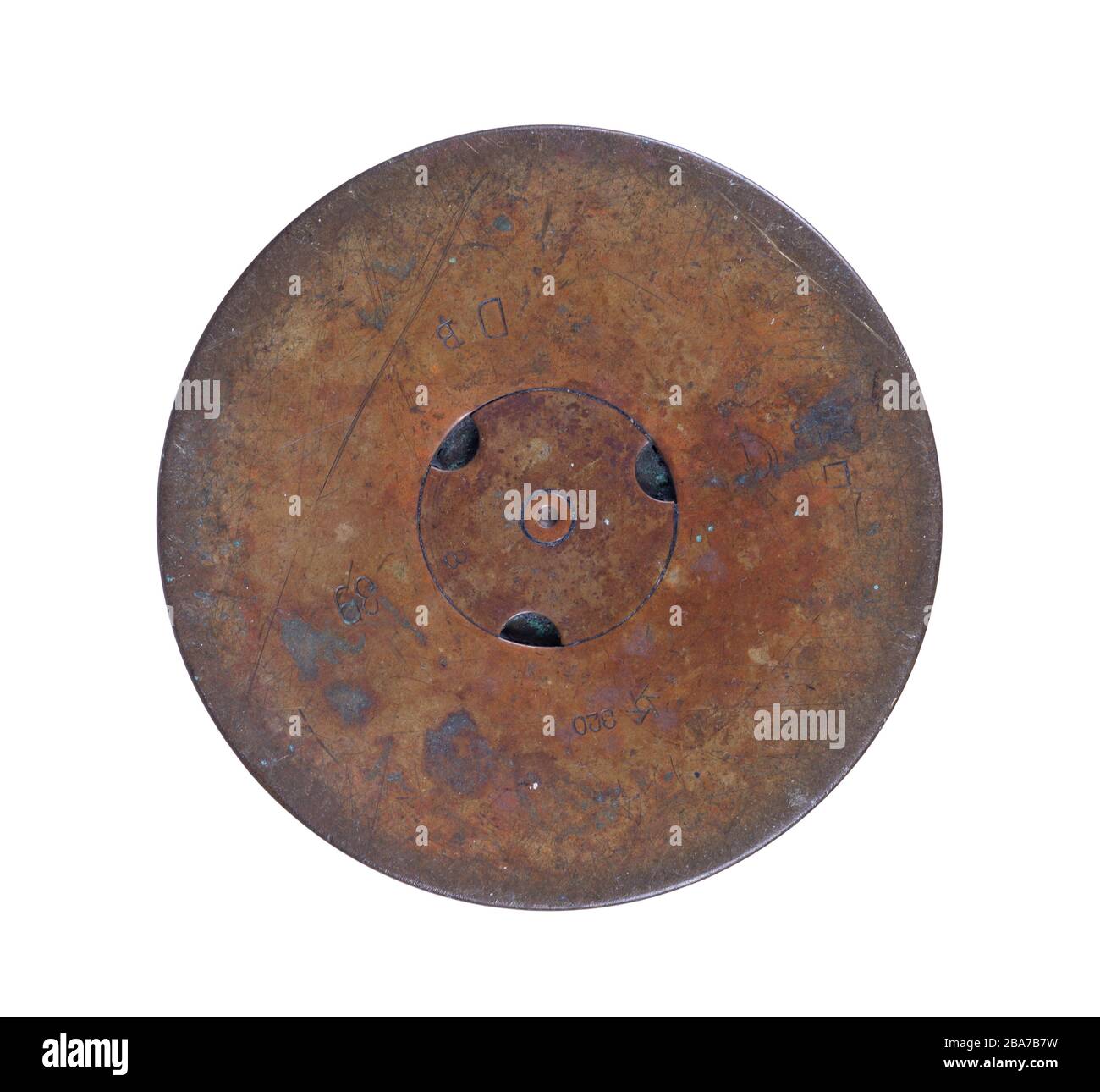 Used artillery shell, ww2 Stock Photo - Alamy