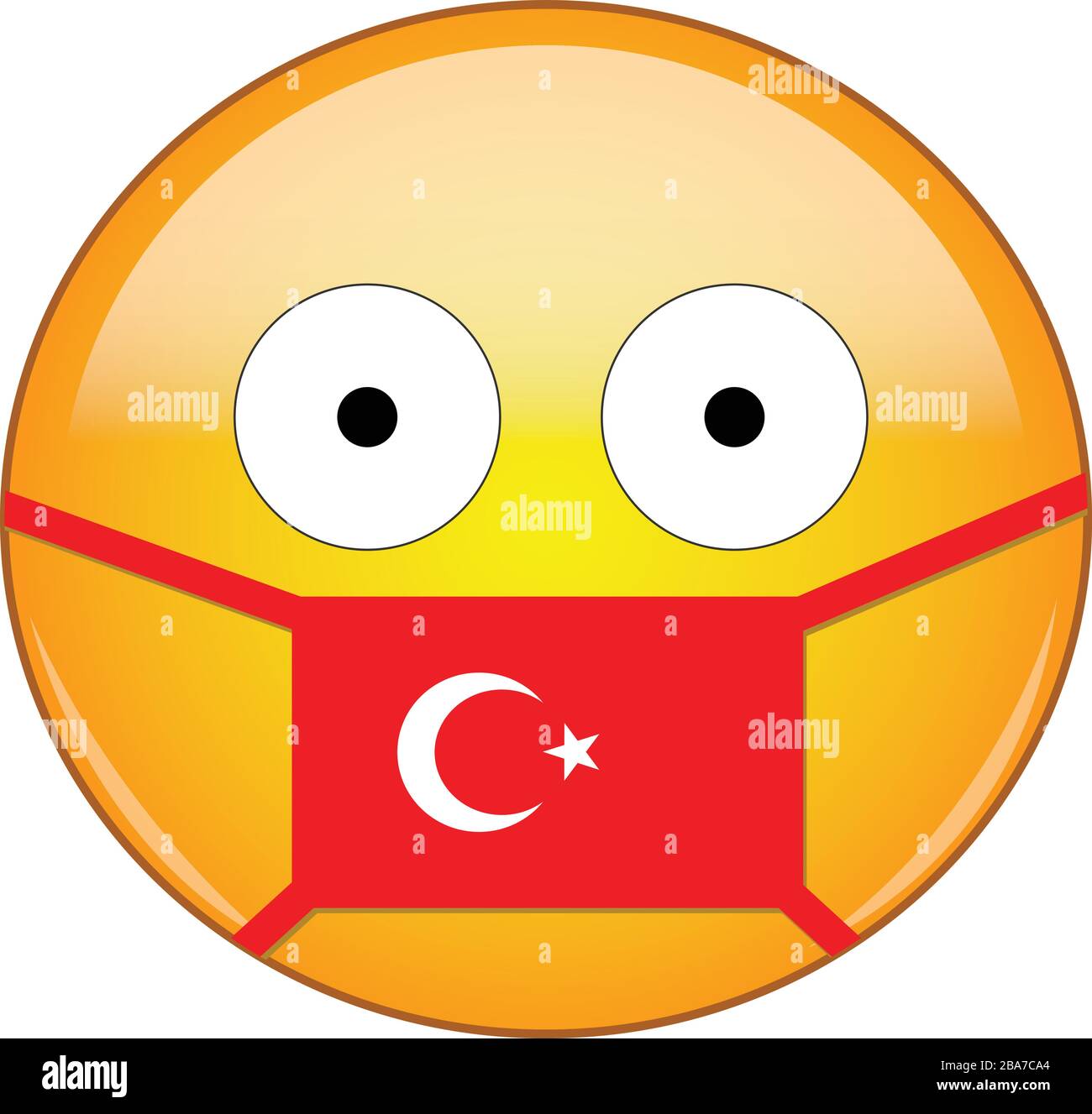 Turkey Smiley Face