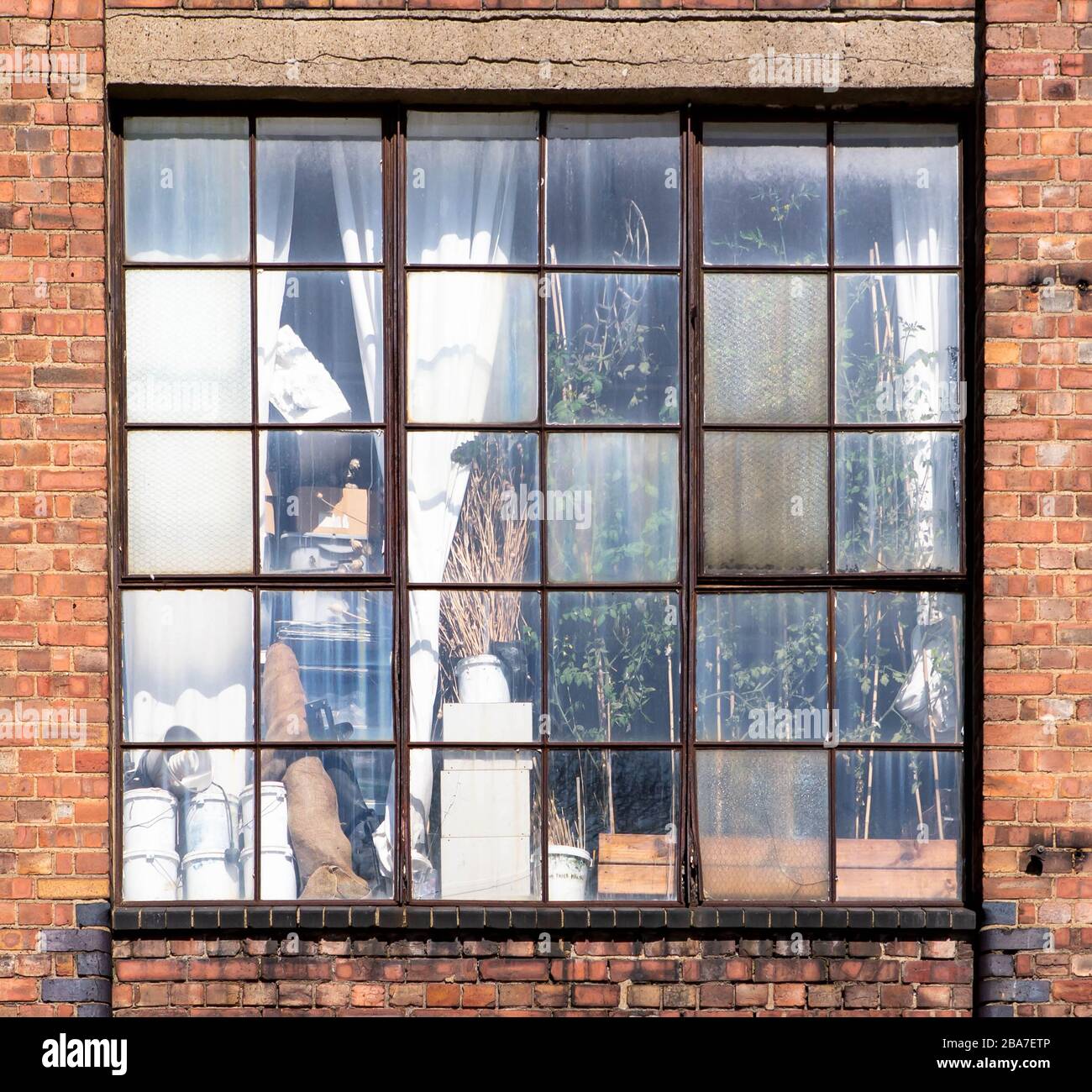 window with artists materials Stock Photo - Alamy