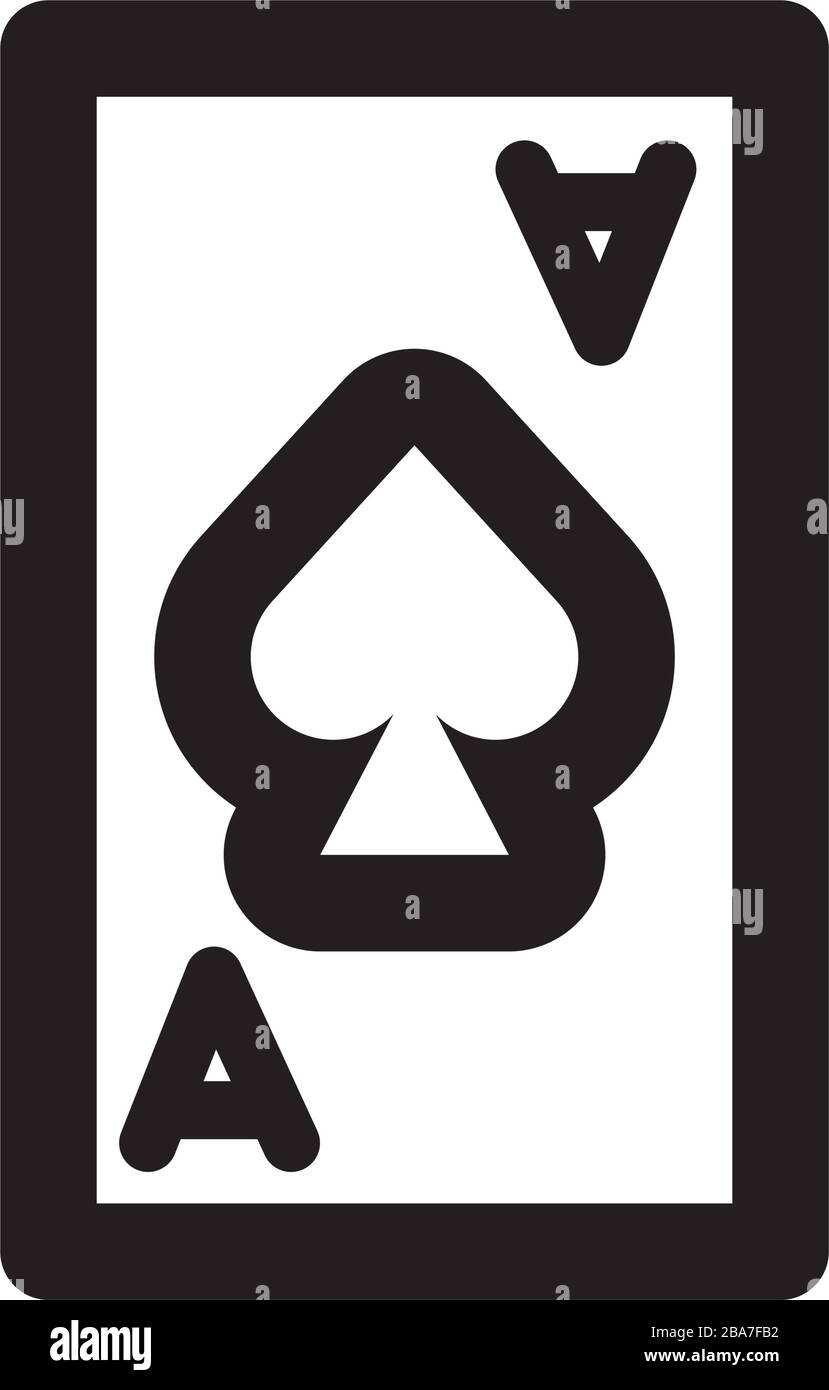 Spade layout Stock Vector Images - Alamy