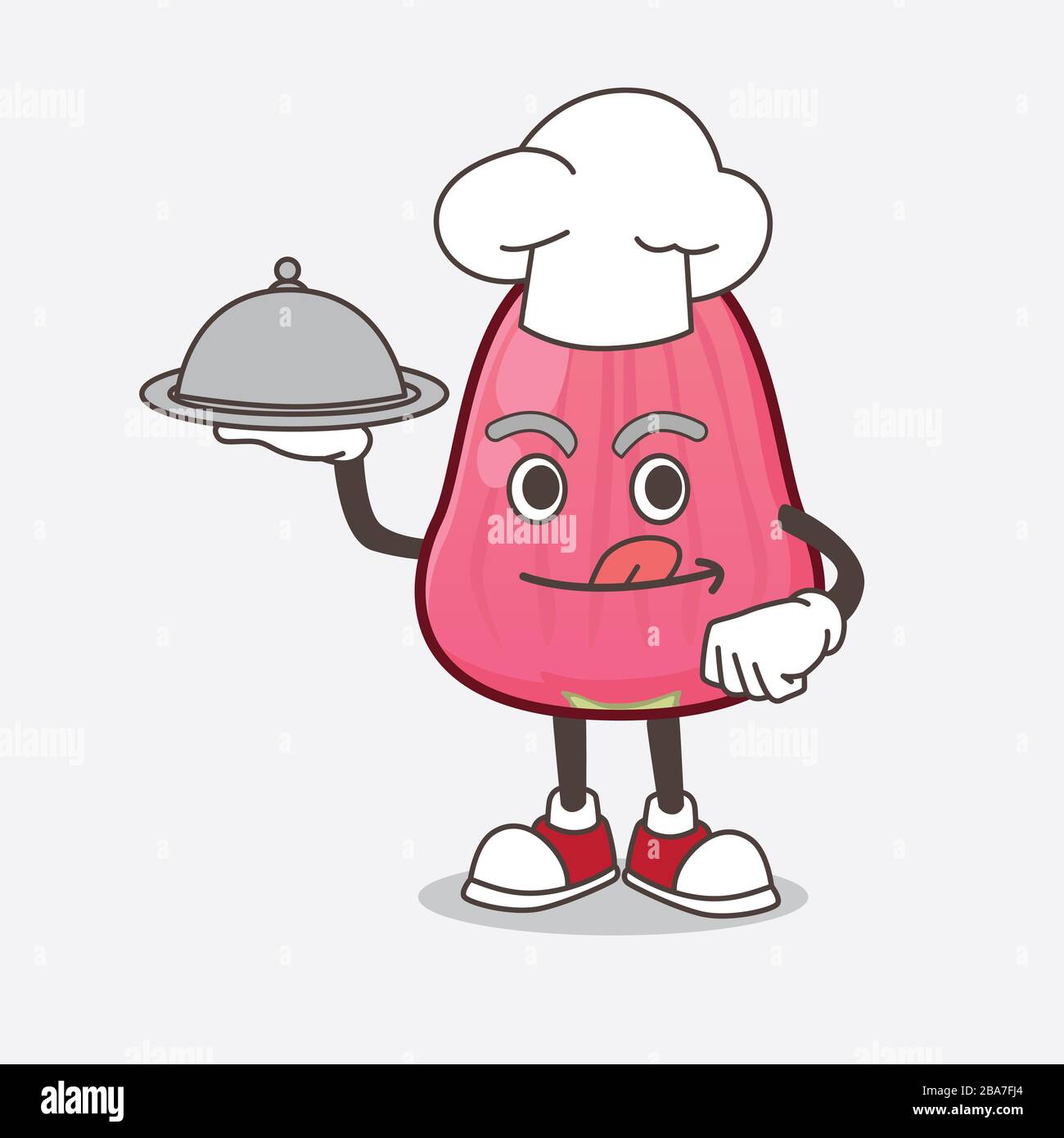 A picture of Java Apple cartoon mascot character as a Chef with food on ...