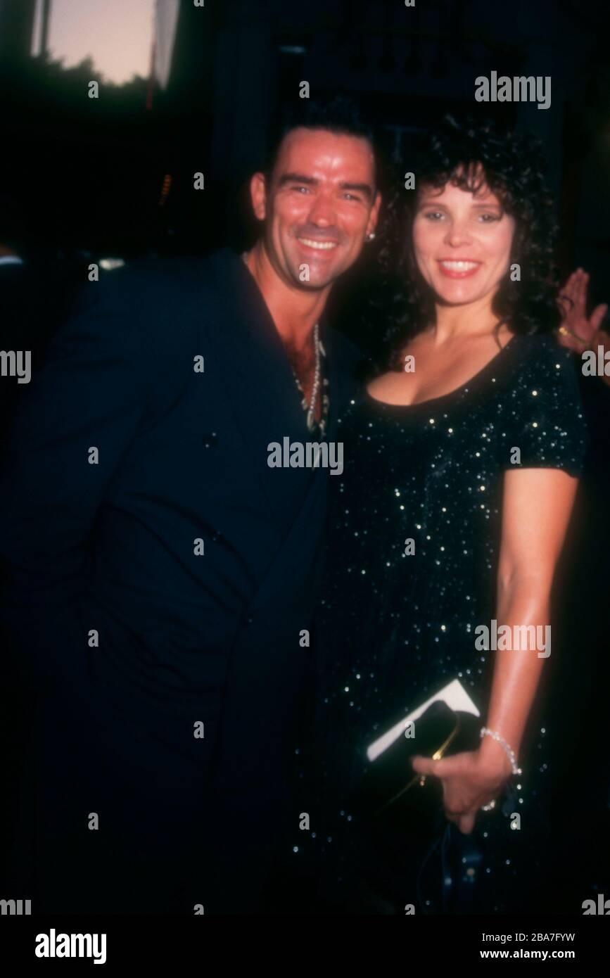 Hollywood, California, USA 16th August 1995 Actor Trevor Goddard and ...