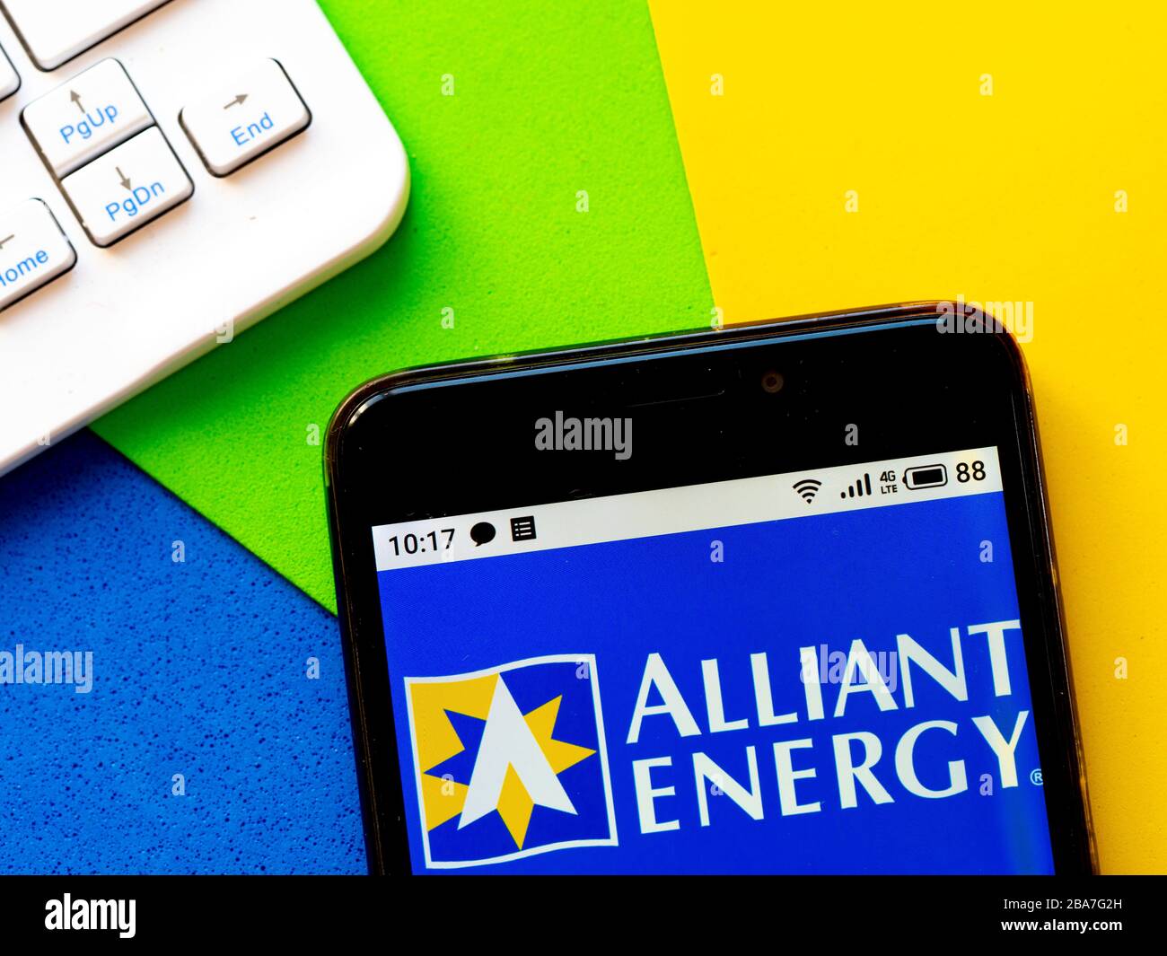 Alliant logo hi-res stock photography and images - Alamy
