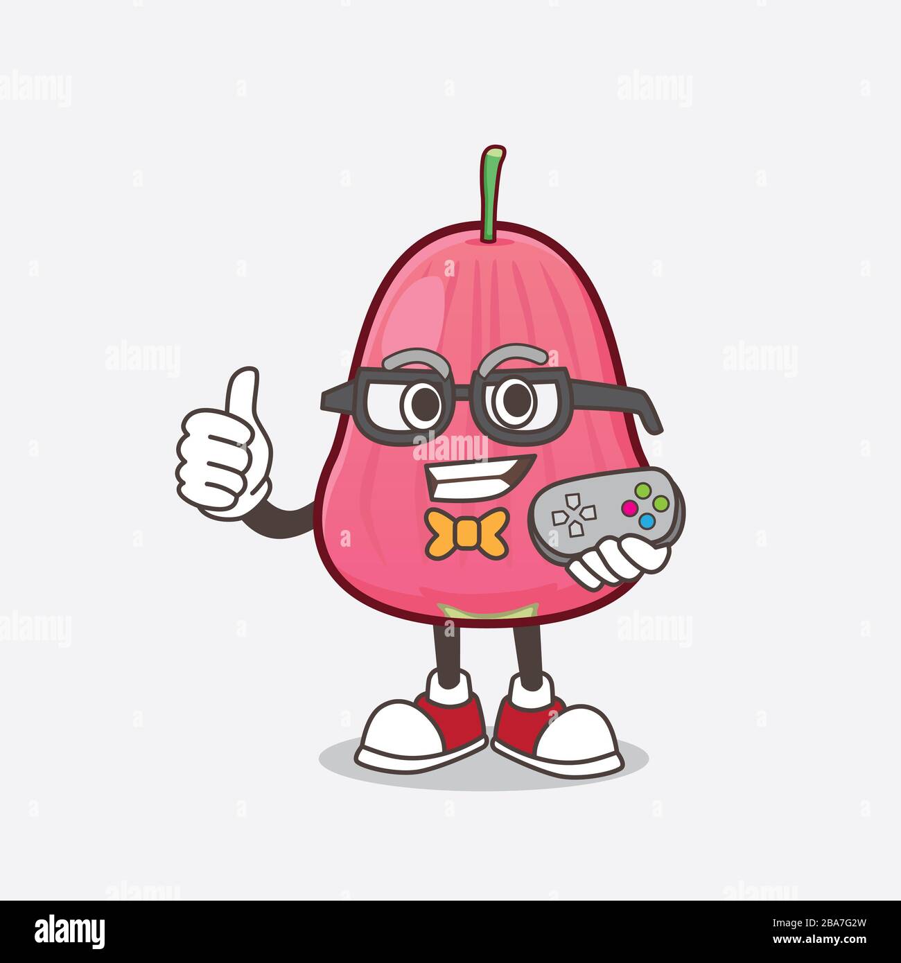 A picture of Java Apple cartoon mascot character as attractive gamer ...