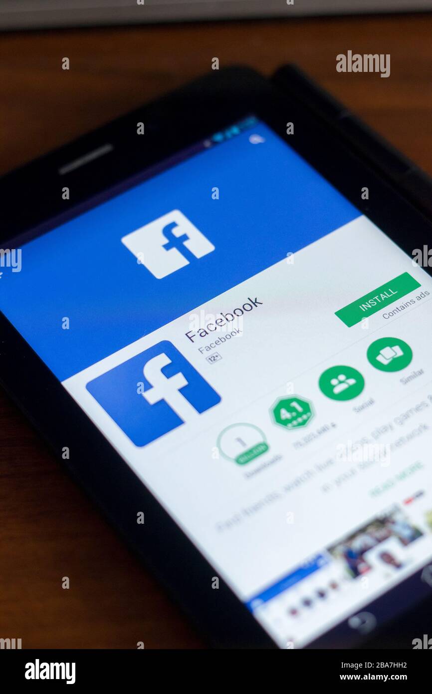 Facebook Ads Logo High Resolution Stock Photography and Images - Alamy