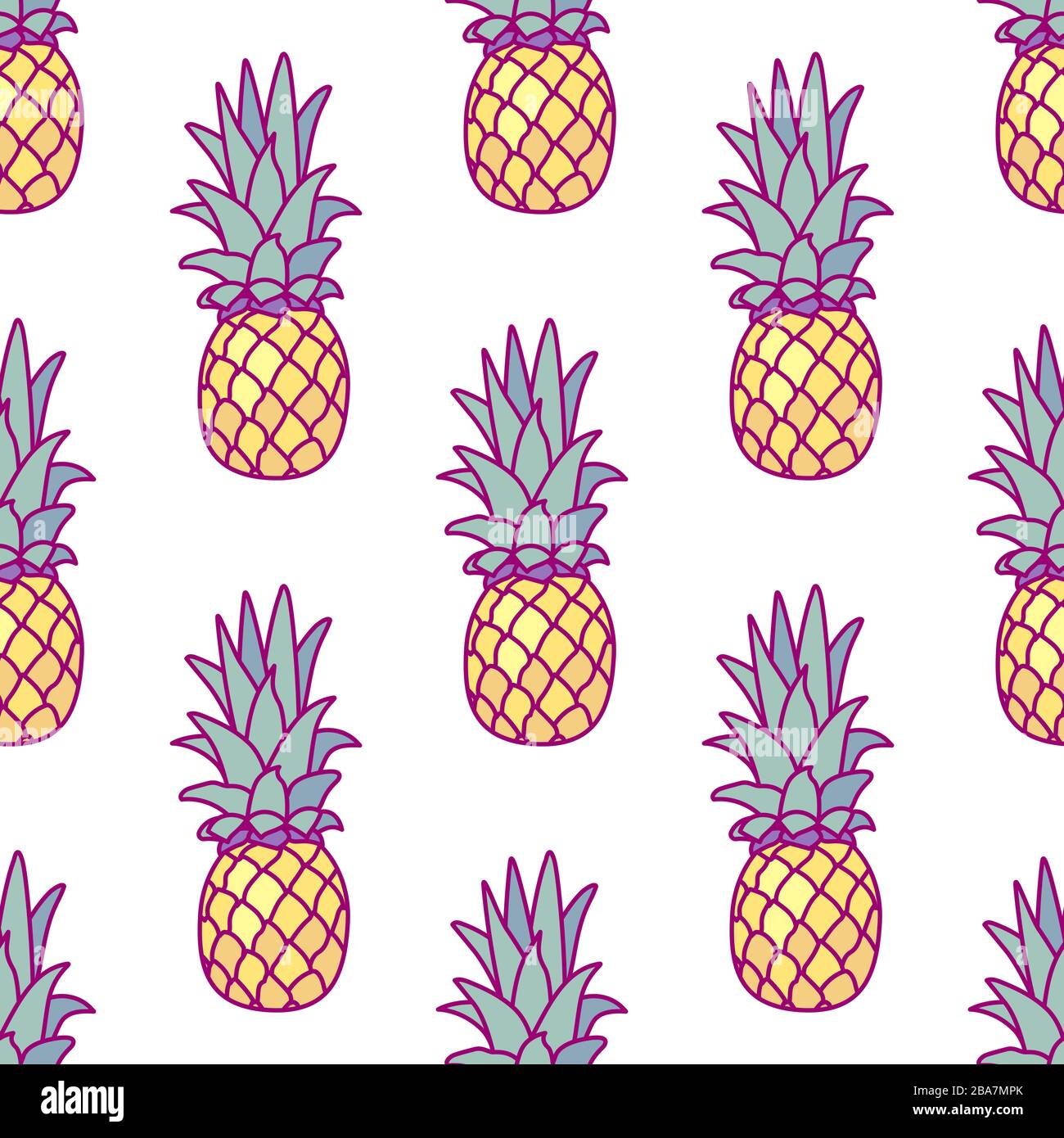 vector cute seamless pattern art for kids Stock Vector Image & Art - Alamy