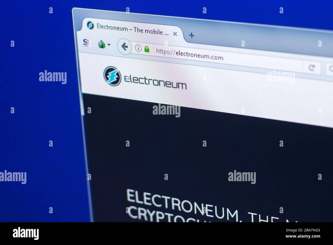 Electroneum etn hi-res stock photography and images - Alamy