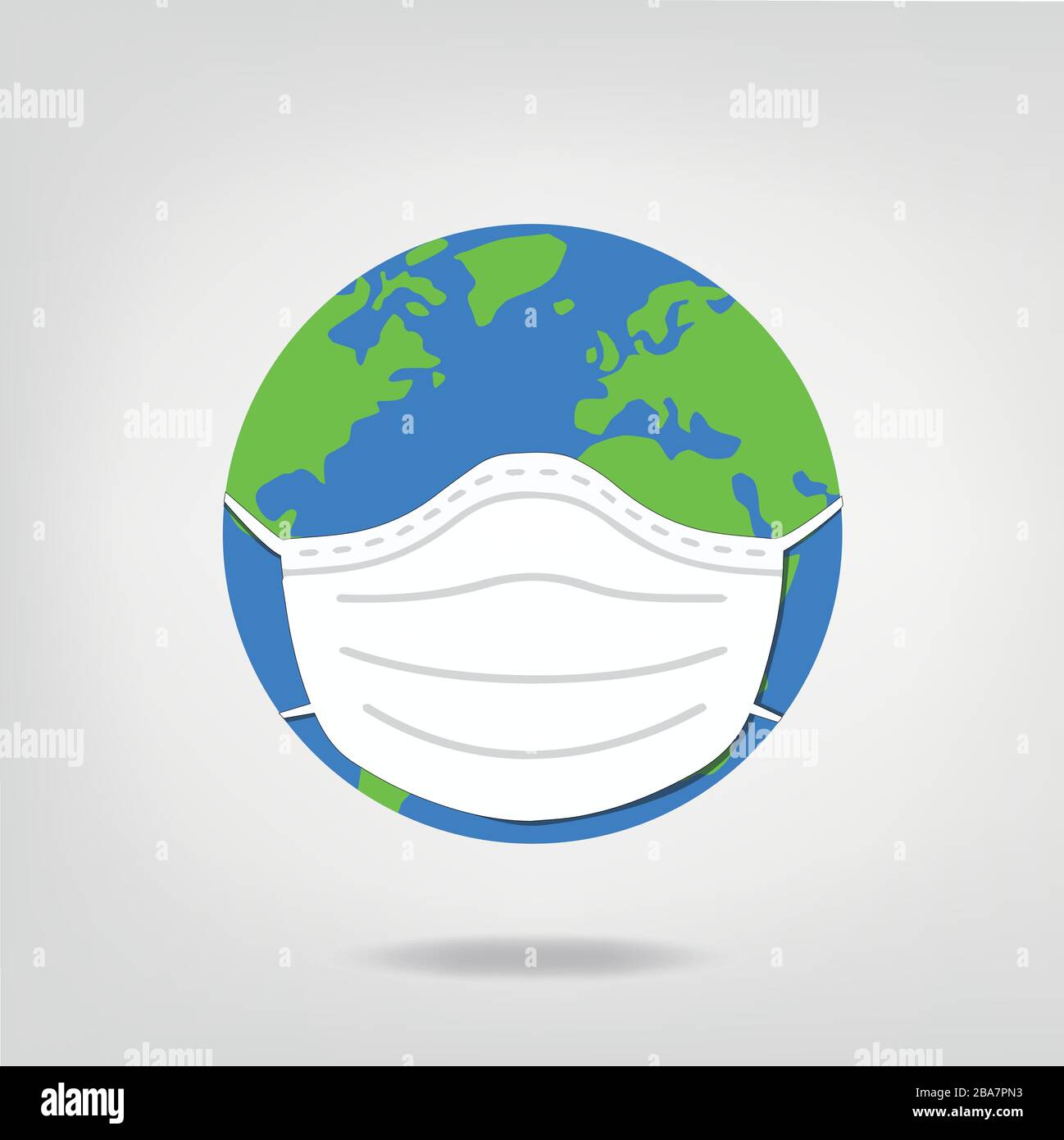 Earth planet wears protective hi-res stock photography and images - Alamy