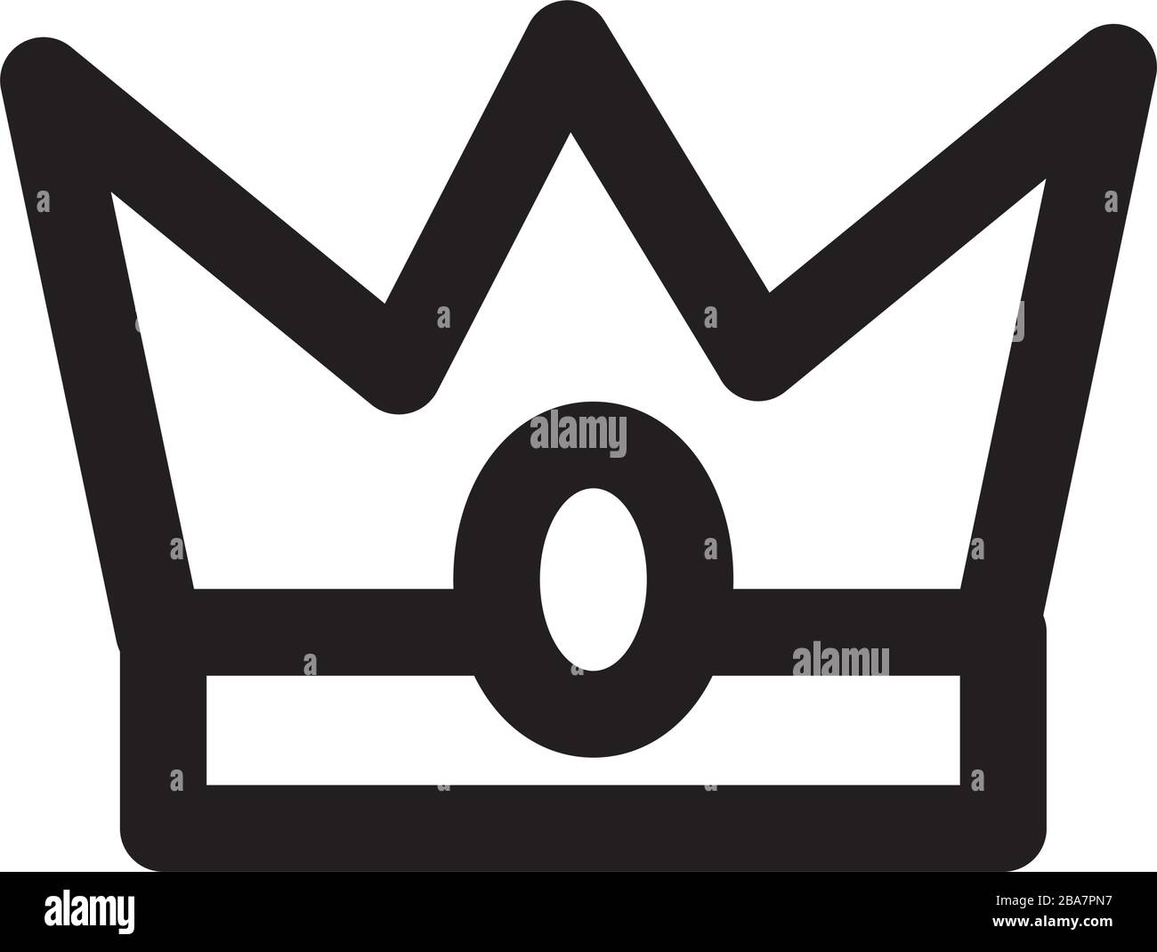 queen crown royal line style icon Stock Vector Image & Art - Alamy