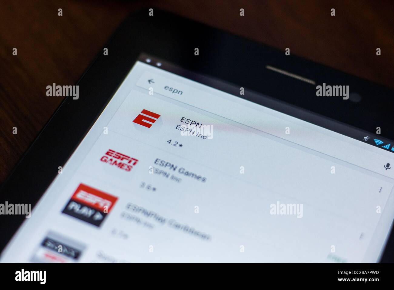 Espn app logo hi-res stock photography and images - Alamy