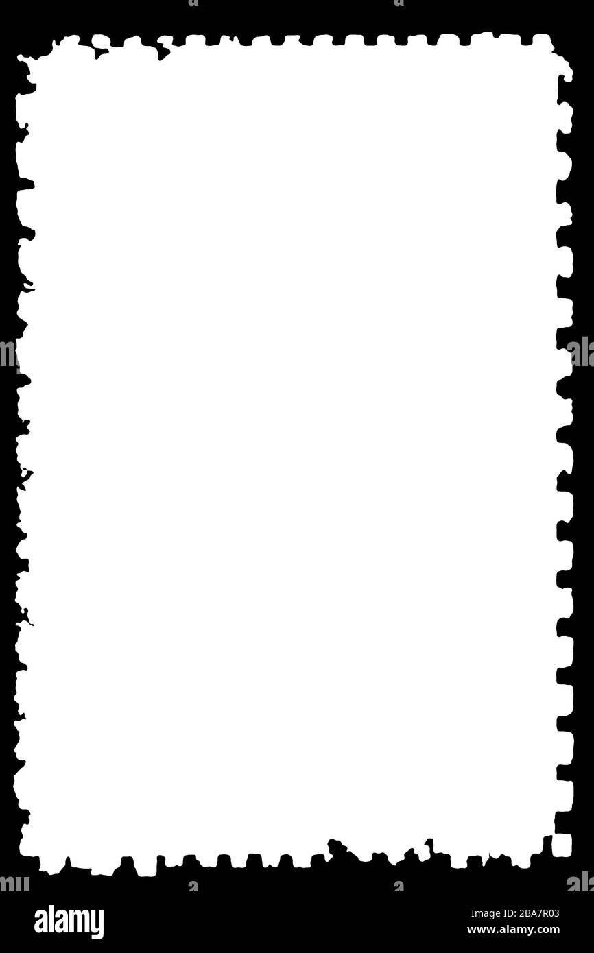 Abstract Decorative Black & White Edge. Type Text Inside, Use as ...
