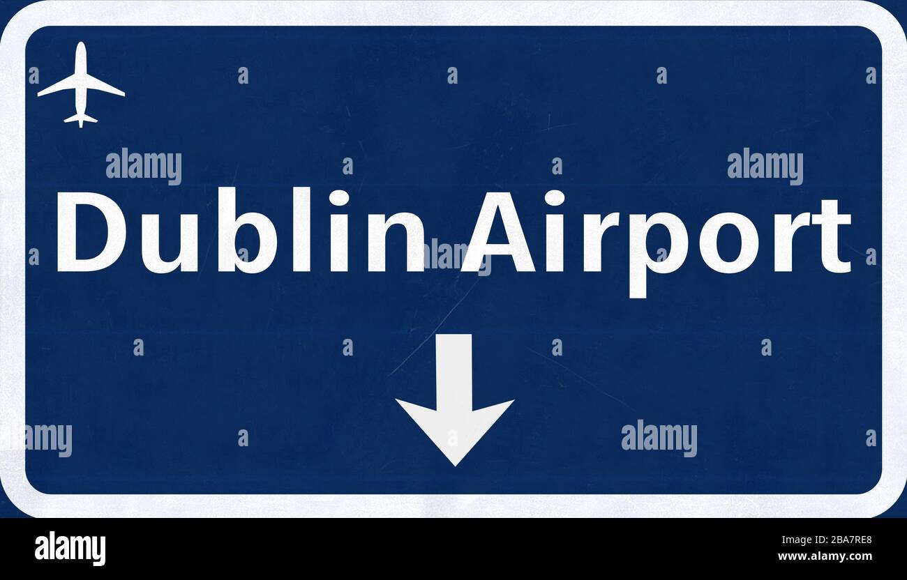 Motorway sign ireland hi-res stock photography and images - Alamy