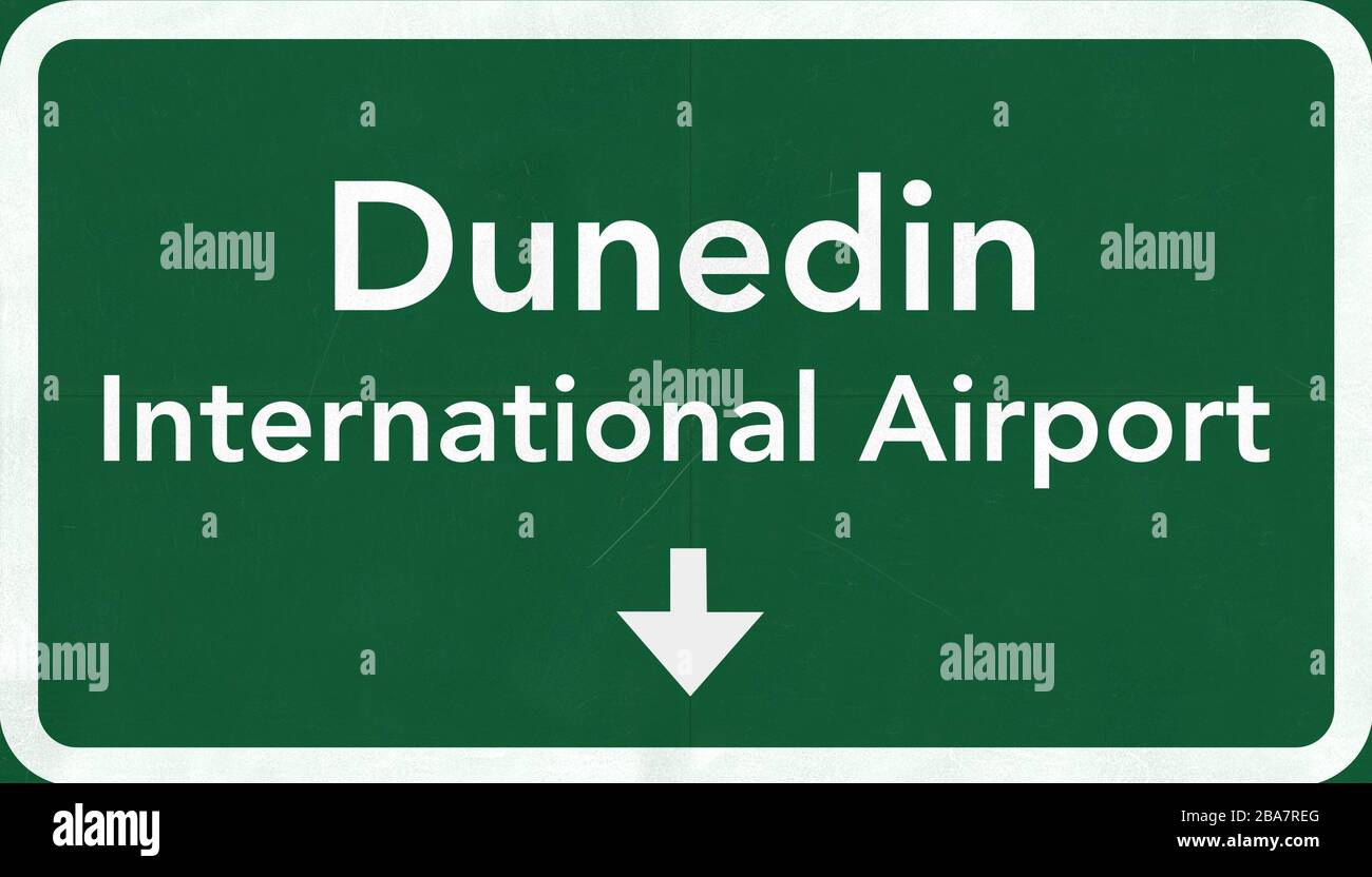 Dunedin airport hi-res stock photography and images - Alamy
