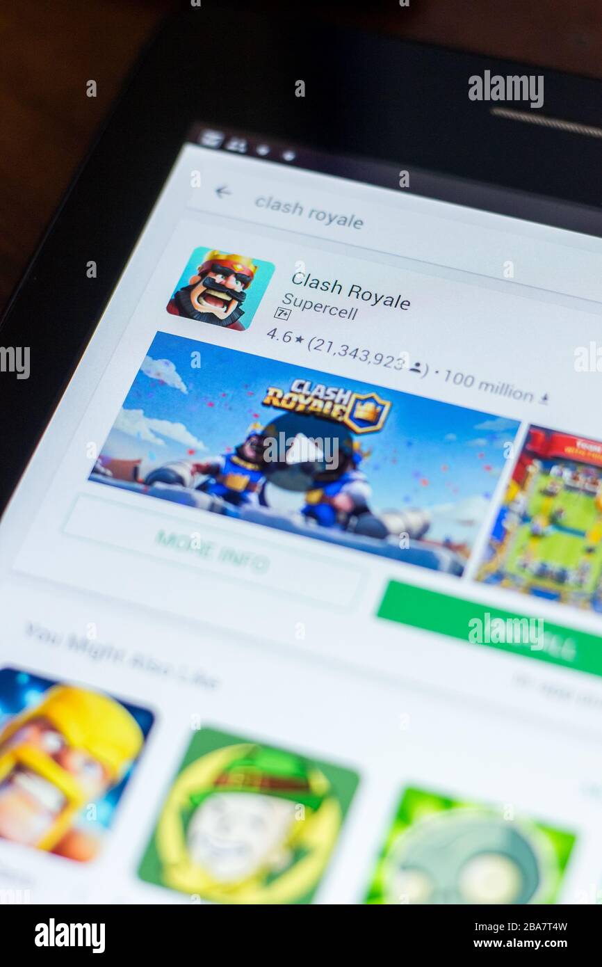 Clash royale hi-res stock photography and images - Alamy