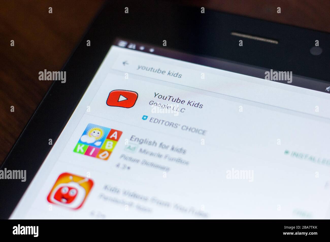 Youtube kids logo hi-res stock photography and images - Alamy