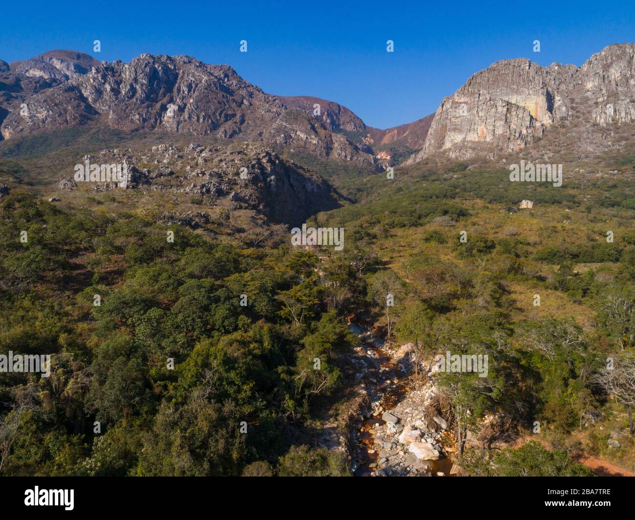 An aerial view of the Chimanimani mountains, Zimbabwe Stock Photo - Alamy
