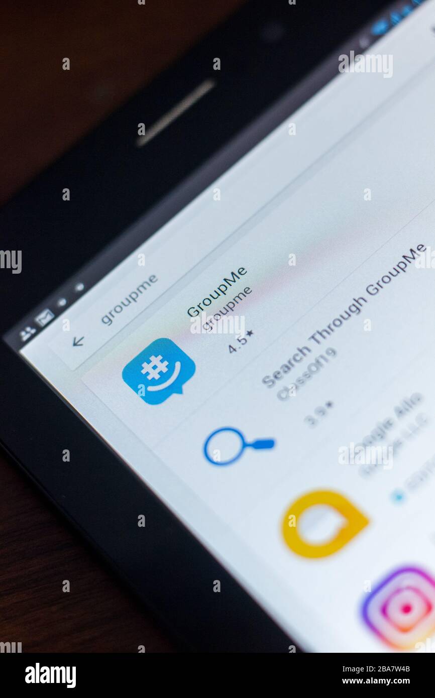 Groupme app hi-res stock photography and images - Alamy