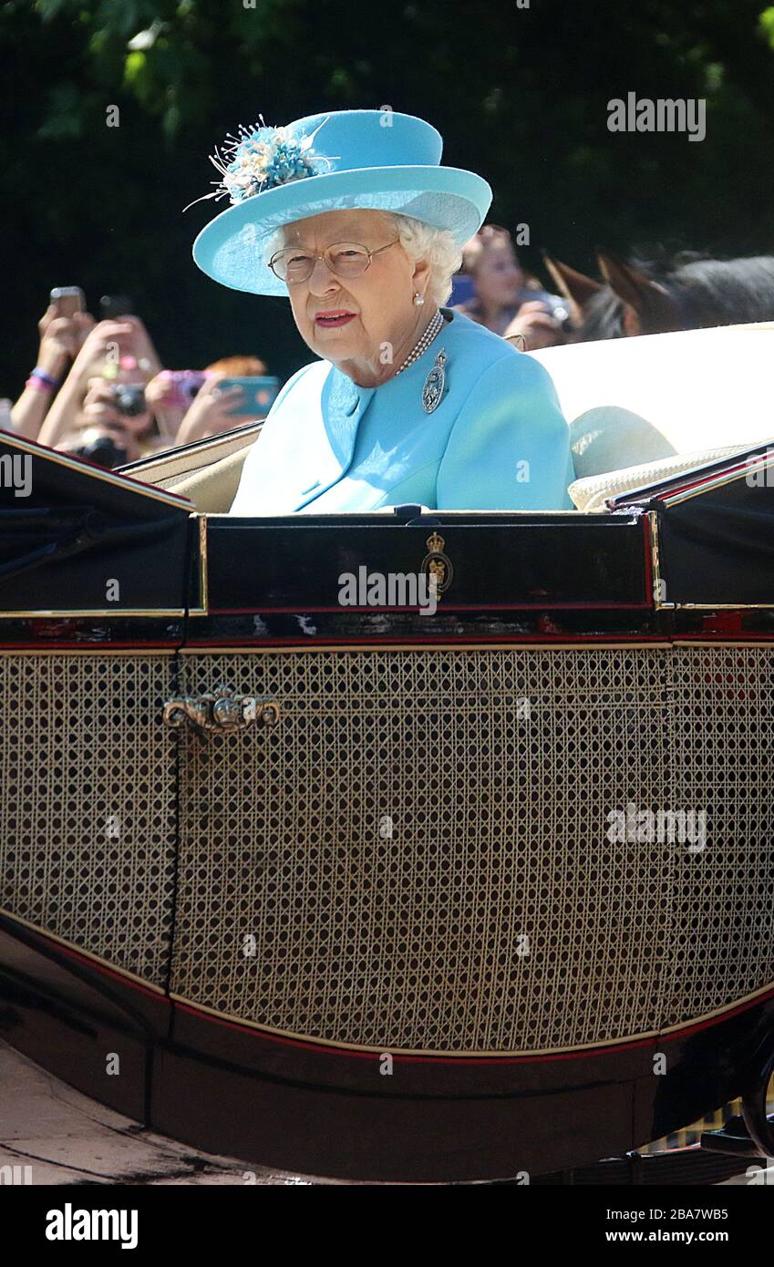 Jun 09, 2018 - London, England, UK - Trooping of the Colour 2018 Photo ...