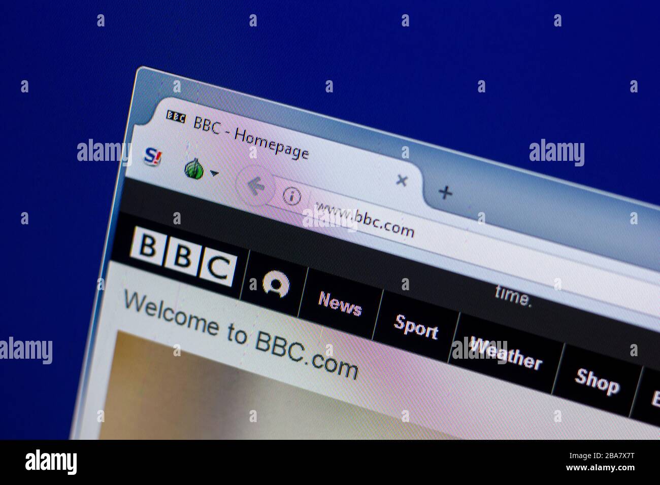 Bbc logo tv screen hi-res stock photography and images - Alamy