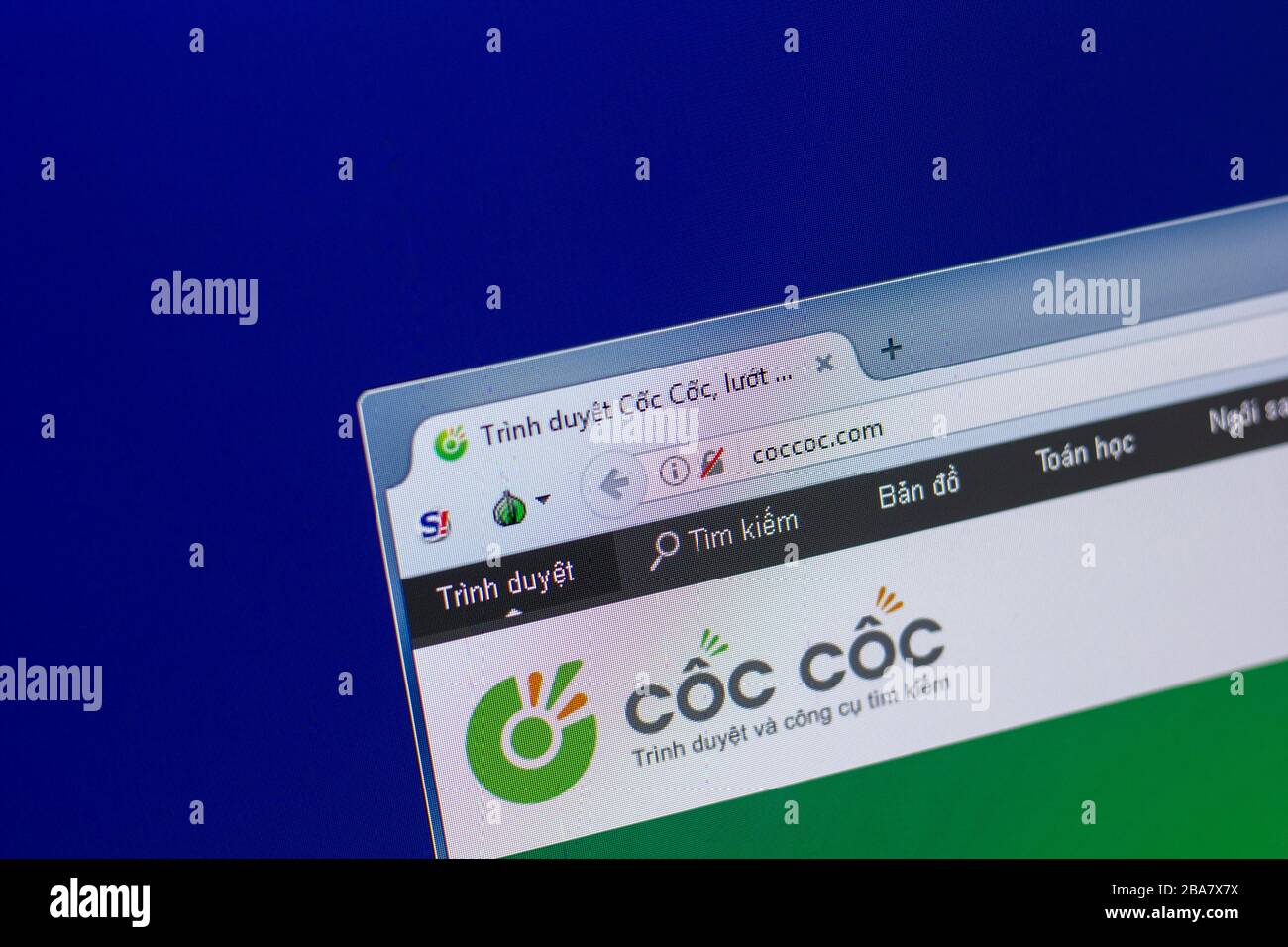 Coc coc browser hi-res stock photography and images - Alamy