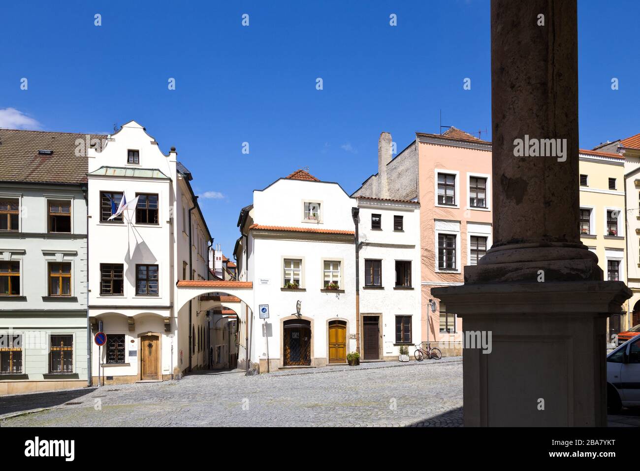 Zerotinovo namesti, historicke centrum, Olomouc, Morava, Ceska ...