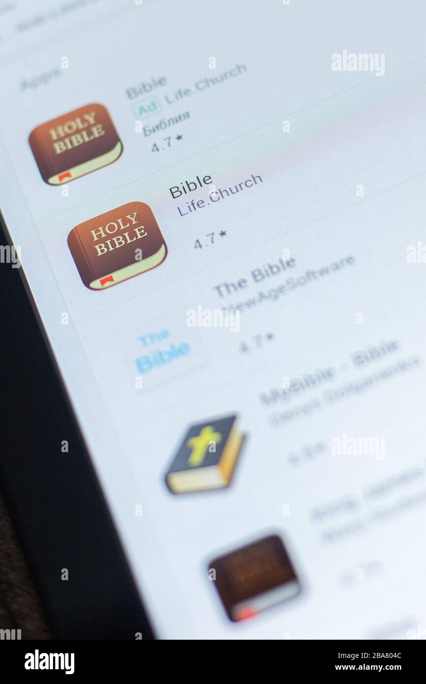 Holy bible app icon hi-res stock photography and images - Alamy