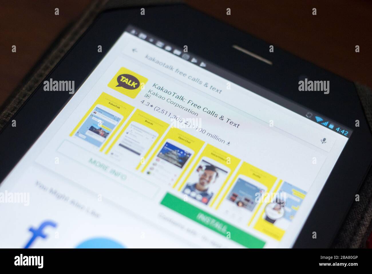 Kakaotalk logo hi-res stock photography and images - Alamy