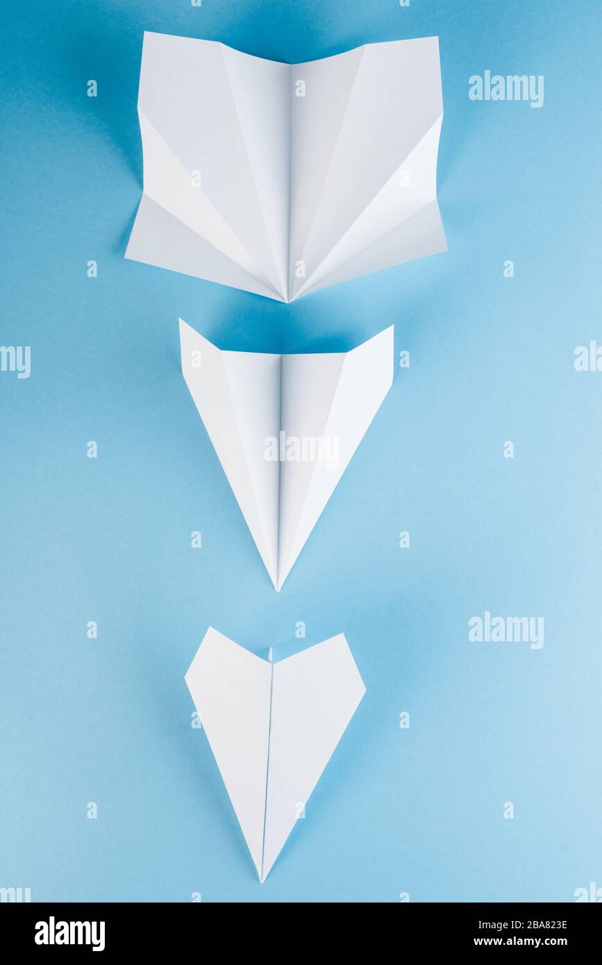 Origami transformation hi-res stock photography and images - Alamy