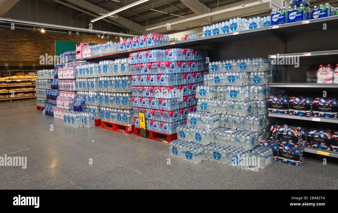 Morrisons supermarket aisle hi-res stock photography and images - Alamy